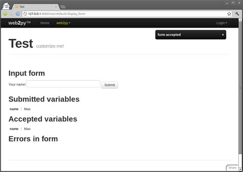 Web2py Formularios Y Validadores