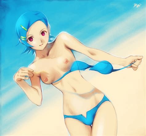 Rule 34 1girls Beach Bikini Eureka Eureka Seven Female Female Only
