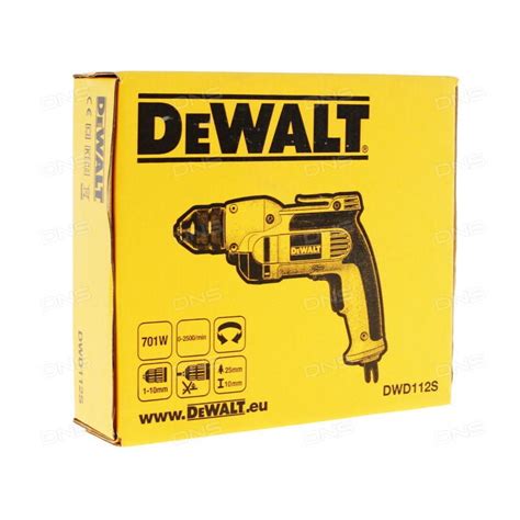 1 1 Dewalt Dwd112s Elictric Drill 10 Mm Handle Drill ელექტრო ბურღი ბურღი ხელის ბურღი