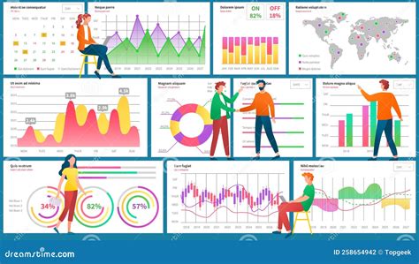 Presenters Show Statistical Indicators And Data On Diagram Colleagues