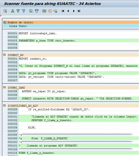 Rsabapsourcescan Búsqueda De String En Programas Abap Kuaatec
