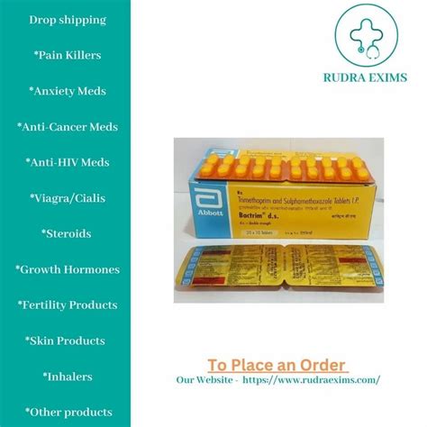 Bactrim Ds Tablet Packaging Type Box At Rs 28 83 Box In Nagpur Id 2852298295112