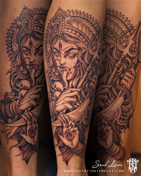 Goddess Durga Tattoos