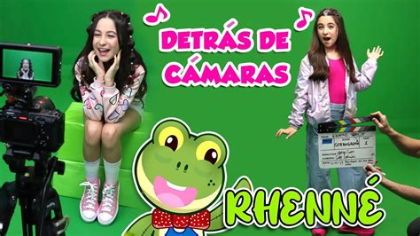 Detras De CÁmaras Videoclip RhennÉ 🐸💓 Youtube