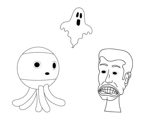 Terror Para Colorir Pepe Lt