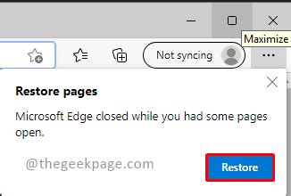 How To Restore Microsoft Edge In Windows Via Windows