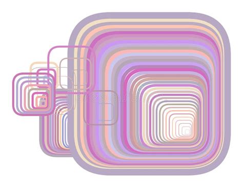 Color Abstract Rounded Rectangle Geometric Pattern Generative Art Background Wallpaper