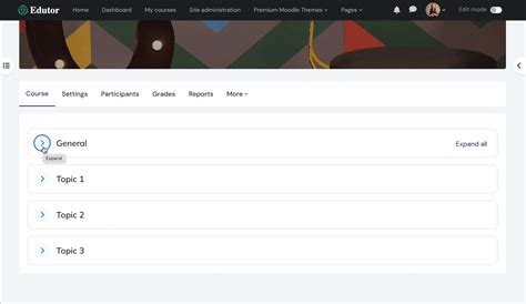 New Course Page Features In Moodle 4 4 Elearning Themes
