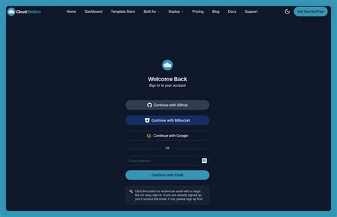 Login Options In Cloudstation Cloudstation Docs