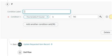 set increment counter in servicenow flow tech wizard
