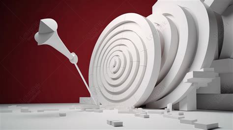 벽돌 배경에 금이 간 흰색 대상이 있는 눈길을 끄는 3d 추상 화살표 눈길 배경 간 배경 하얀색 배경 이미지 Hd 눈길 간 하얀색 배경 사진 무료 다운로드