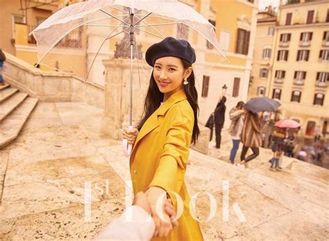 패션엔 로마의 휴일 선미 저장 부르는 로맨틱한 컬러룩 여친짤의 정석