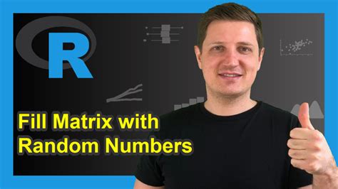 Create Random Matrix In R Example Generate Values And Fill Into Data