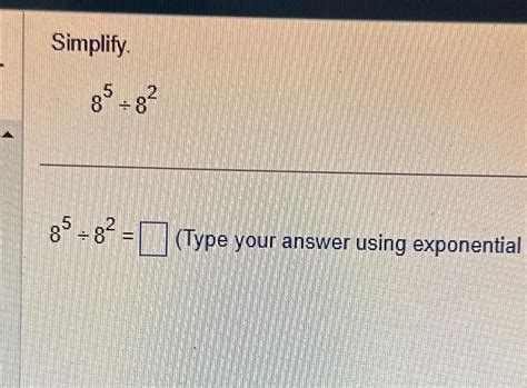 Solved Simplify Type Your Answer Using Chegg Com