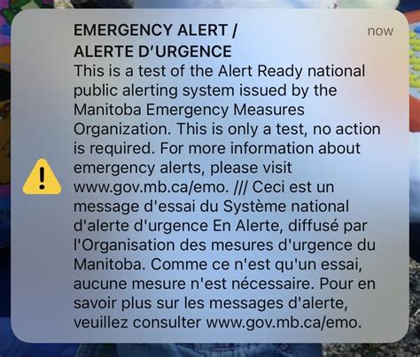 Notice Public Alerting System Test Scheduled Tomorrow Chvnradio