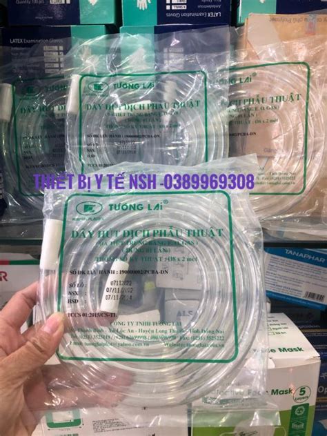 Ống Dây Hút Dịchhút đờm Nhớt Phẫu Thuật 2m Dùng Cho Máy Hút Dịchống Dây Máy Hút Dịch Silicon