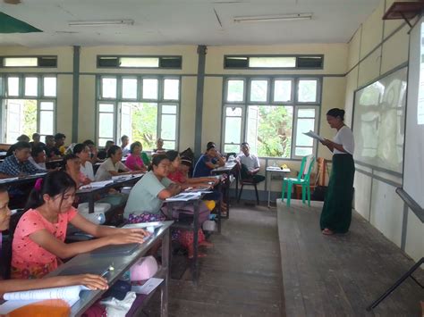 လက်ပံတန်း၌ လူဦးရေနှင့်အိမ်အကြောင်းအရာ သန်းခေါင်စာရင်းကောက်ယူနိုင်ရေး စာရင်းစစ်စာရင်းကောက်သင်တန