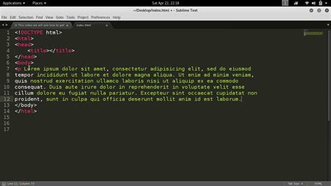 How To Get Dummy Text And Replace Text In Sublime Editor Youtube
