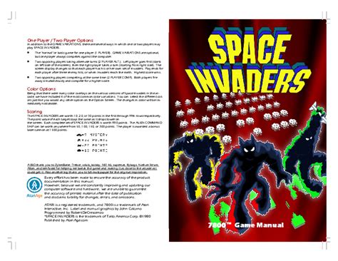 space invaders device database