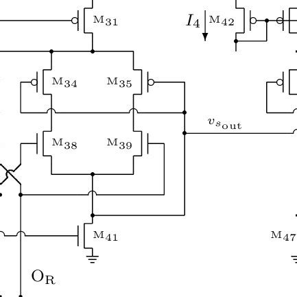 Two Input Follower And Output Buffer Circuit Schematics Download Scientific Diagram