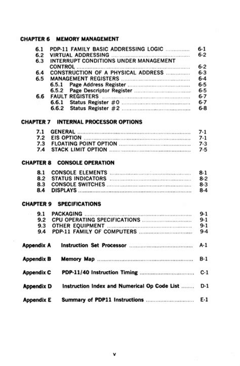 PDP11 40 Manual Page 7 212