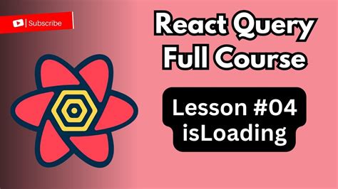 Isloading React Query Tutorial Youtube