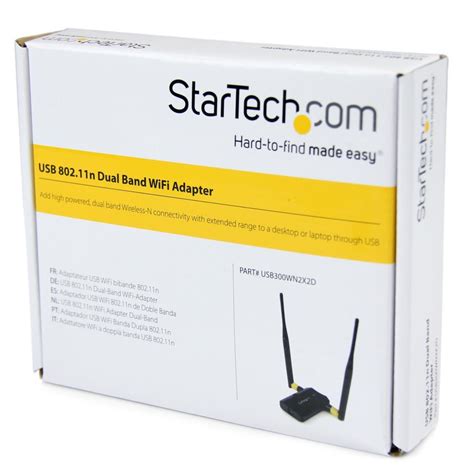 Amazon Com StarTech Com USB N Dual Band Wireless Network Adapter Mbps High Power