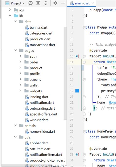 Furniture Store Flutter Mobile App Ui Kit Template Flutter Codemarket