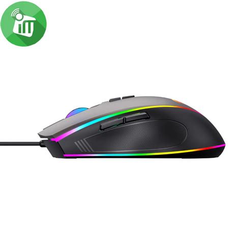 Havit Ms1017 Gaming Wired Mouse Rgb 6400dpi Imedia Stores