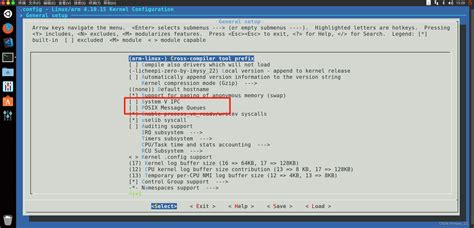 ipcs报错：kernel not configured for shared memory、semaphore、message queues
