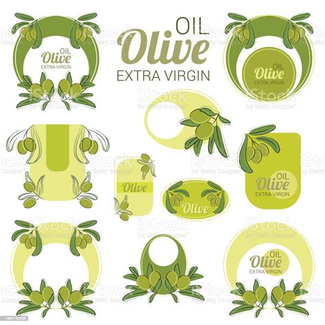 배너 또는 Lable 디자인에 대한 녹색 배경에 검은 올리브와 프리젠 테이션 템플릿 가격에 대한 스톡 벡터 아트 및 기타 이미지 가격 개념 건강한 식생활 Istock