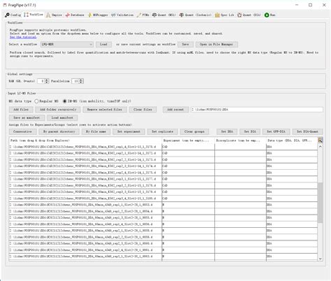 Label Free Quantification With Fragpipe · Issue 568 · Nesvilabfragpipe · Github