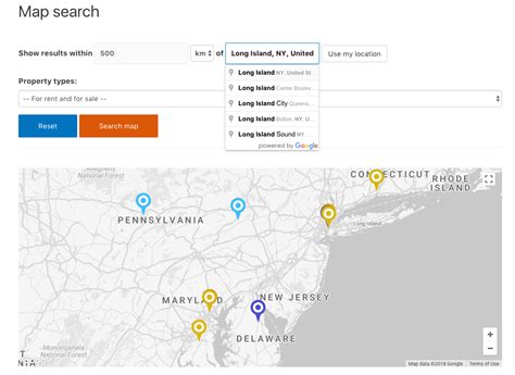 Advanced Google Maps Features In Toolset Reference Sites Geolocation And Filter By Distance