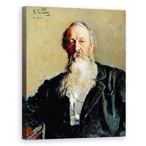 Картина на платно Иля Ефимович Репин Портрет на Владимир Стасов 1824 1906 40 X 50 Cm Emag Bg