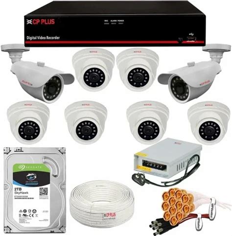 Dome Indoor 2 4 MP CP PLUS 8 Channel 1 3 Megapixel CCTV Combo Set At Rs 10000 Piece In Bokaro