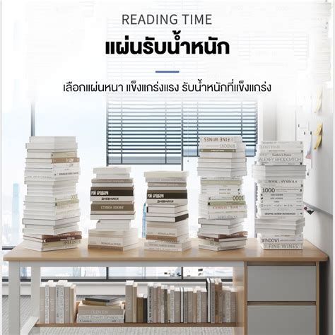 Ath โต๊ะมีลิ้นชัก โต๊ะไม้ 140cmโต๊ะ โต๊ะเขียนหนังสือ โต๊ะคอมพร้อมลิ้นชัก โต๊ะทำงานพร้อมตู้ โต๊ะ