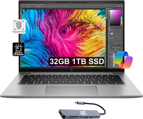 Amazon Com Hp Zbook Firefly G Ai Ready Mobile Workstation Ips Wuxga Intel Ultra U