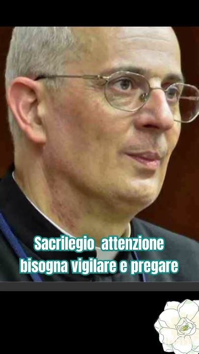Padre Bamonte Vigilare E Pregare Fate Molta Attenzione Youtube