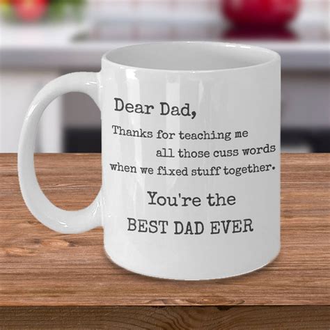 Funny Father Mug Dad Humor Mug Fathers Day Mug Funny Father Etsy