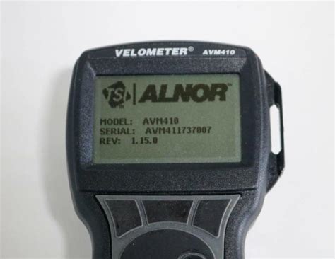 Tsi Alnor Avm410 Tsi Alnor Velometer Thermal Anemometer
