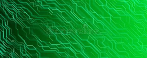 Circuit Board Technology Background Panorama Electrical Conductivity Pattern Engineering Tech