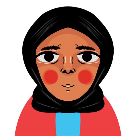 Cute Cartoon Hijab Muslimah Girl 14499607 Png