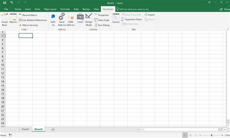 Display Developer Tab In Excel Bffunty