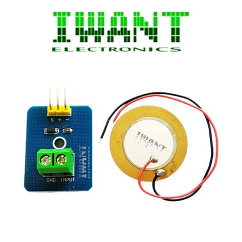 Jual Analog Piezoelectric Ceramic Piezo Vibration Sensor For Arduino Kota Bandung Iwant
