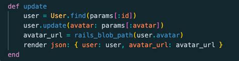 Activestorage For User Account Profile Pictures While Using A React Front End Updated Post