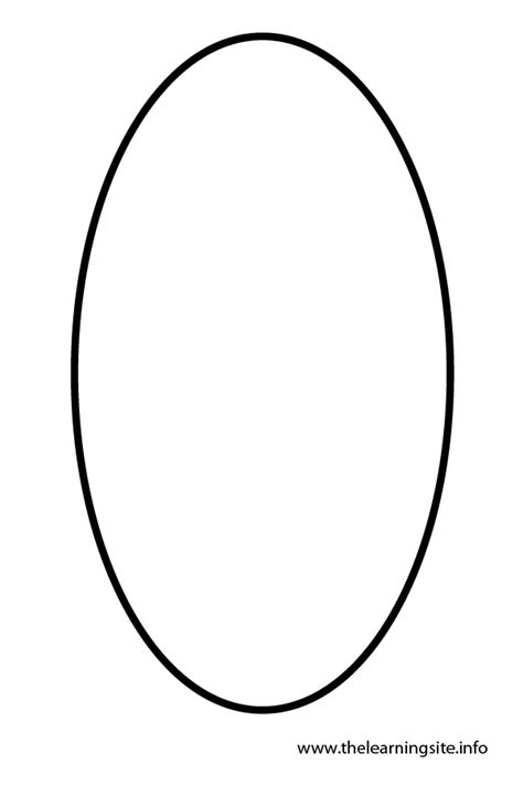 Oval Shape Printable