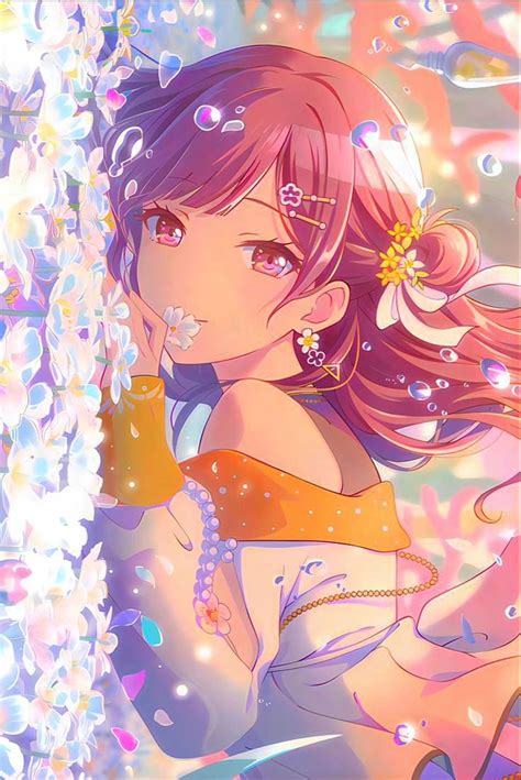 Shinonome Ena New Cards Ilustrasi Karakter Gadis Animasi Ilustrasi