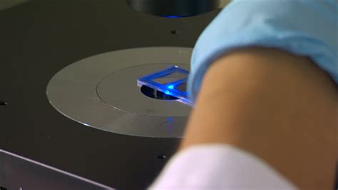 A Microscope Slide In The Lab Stock Video At Vecteezy