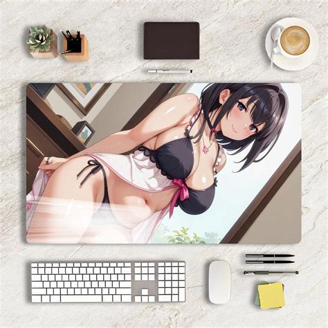Anime Girl Playmat Mtg Playmat Anime Waifu Tcg Playmat Desk Mat