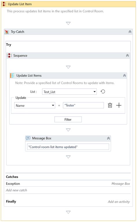Update List Items Intellibuddies® Documentation Portal